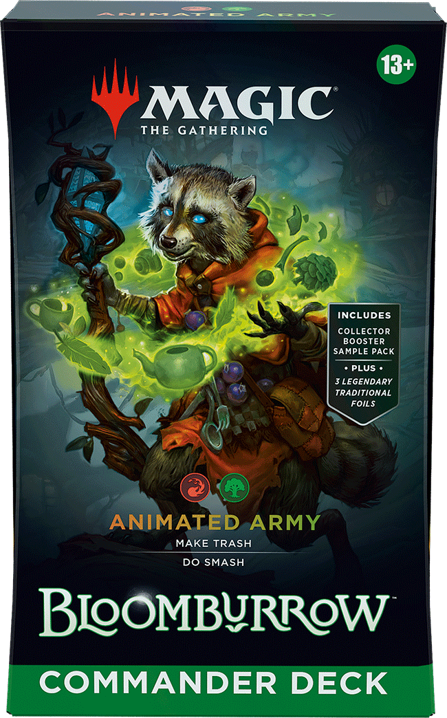 MTG - Bloomburrow Animated Army Commander Deck